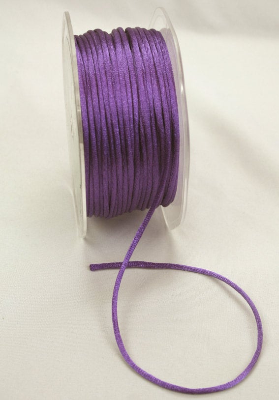 Rat Tail Cord 2mm Purple | Gippsland Craft Emporium