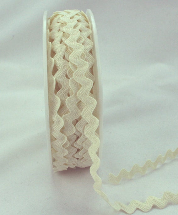 Ric Rac 6mm Ivory | Gippsland Craft Emporium